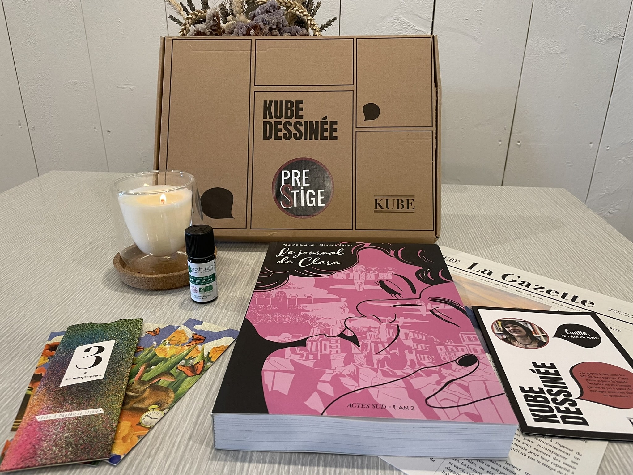 Kube Dessinée Prestige d'avril 2024 - La Box du mois Kube Dessinée Prestige d'avril 2024 - La Box du mois